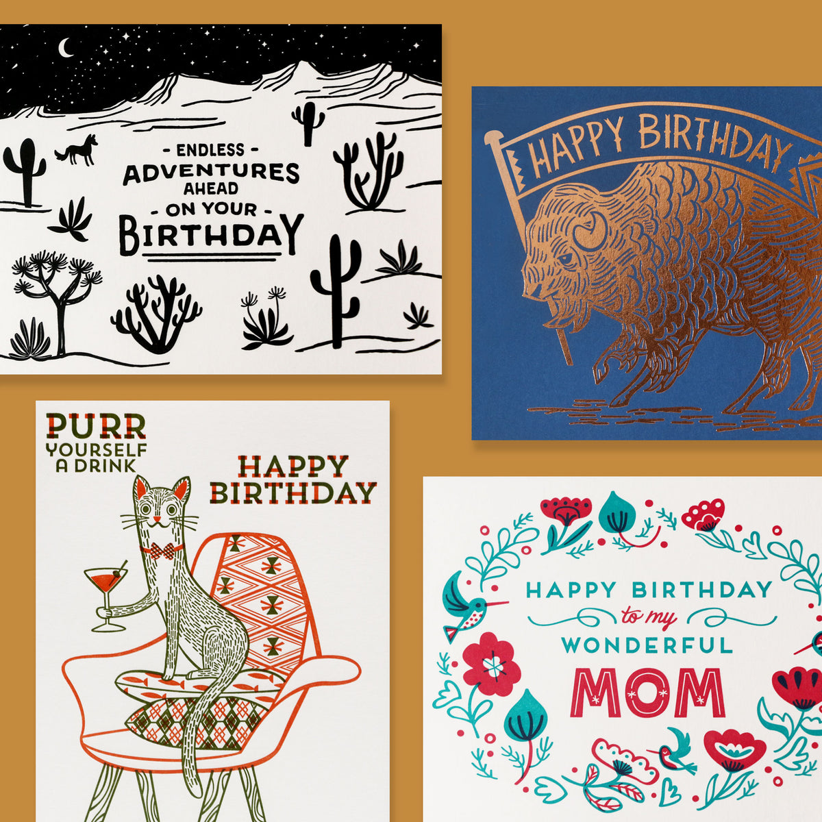 Birthday Cards – Paper Parasol Press