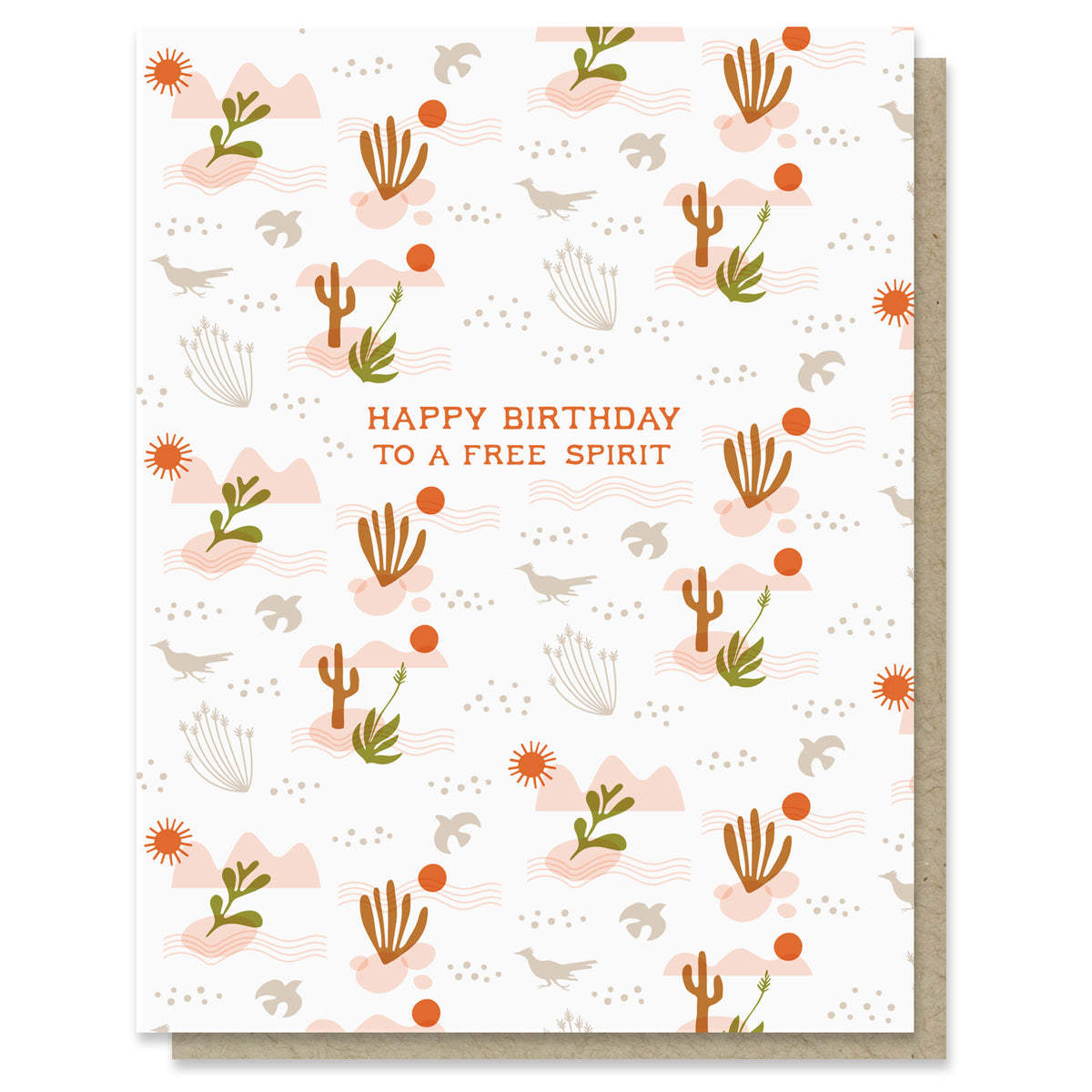 Happy Birthday to a Free Spirit Card – Paper Parasol Press