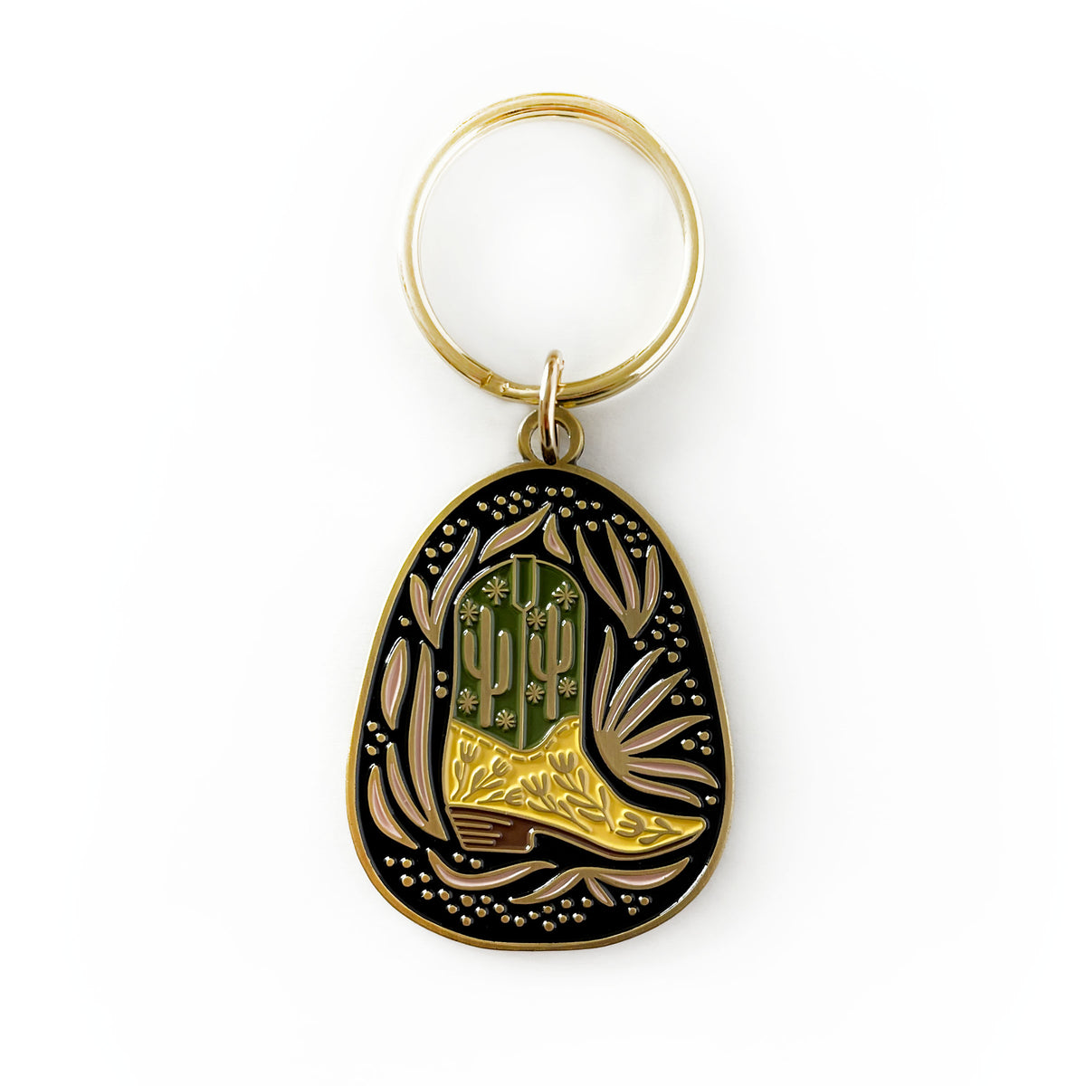 Baja Boot Enamel Keychain – Paper Parasol Press